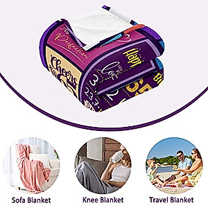 65th Birthday Gifts for Women Blanket,65th Birthday Decorations for Women,65th Birthday Gifts for Men,Gifts for 65 Year Old Woman,1958 Birthday Gifts for Women,Her,Him,Sister Throw Blanket 60"x50"