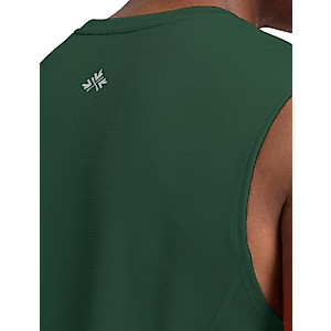 Zengjo Mens Athletic Tank Tops(Green,XL)