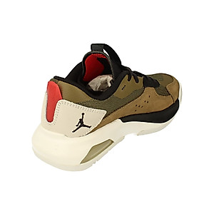 Nike Air Jordan 200E Womens Trainers DH7381 Sneakers Shoes (UK 4.5 US 7 EU 38, Medium Olive University red 261)