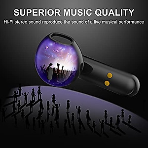 KBCASE Bluetooth Headphones Wireless Earbud Headphones in-Ear Earphones with Charging Case LED Power Display Earphones with Mic, Bluetooth Headset for Phone/Sport/Android
