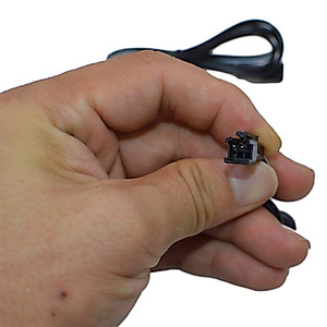 Blomiky 2 Pack 3.6V 700mAh AAA Re-Chargeable Battery Pack with SM-2P Connector Plug and USB Charger Cable for RC Battle Bumper Cars C143 D143 RC Vehicle D143 Battery 2