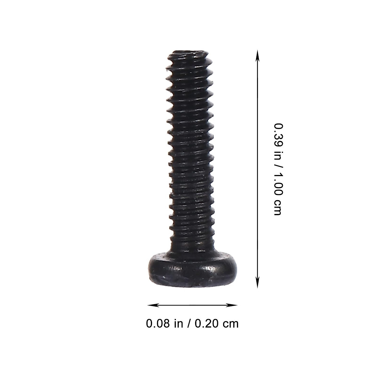 VILLCASE Small Screws Assortment Kit, Flat Head Laptop Computer Replacement Screws, Tiny Screws for Electronic Repair, Micro Screw Set for Glasses Watches