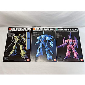 HGUC 1/144 Isaac / Gaza C / Gila-Doga (Unicorn Ver.) Set