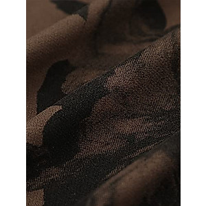 Print Zip Up Hoodie Women Men Vintage Graphic Aesthetic Sweatshirt Y2k Couple Jacket Harajuku Goth Streetwear (Coffee Angel , X-Large )