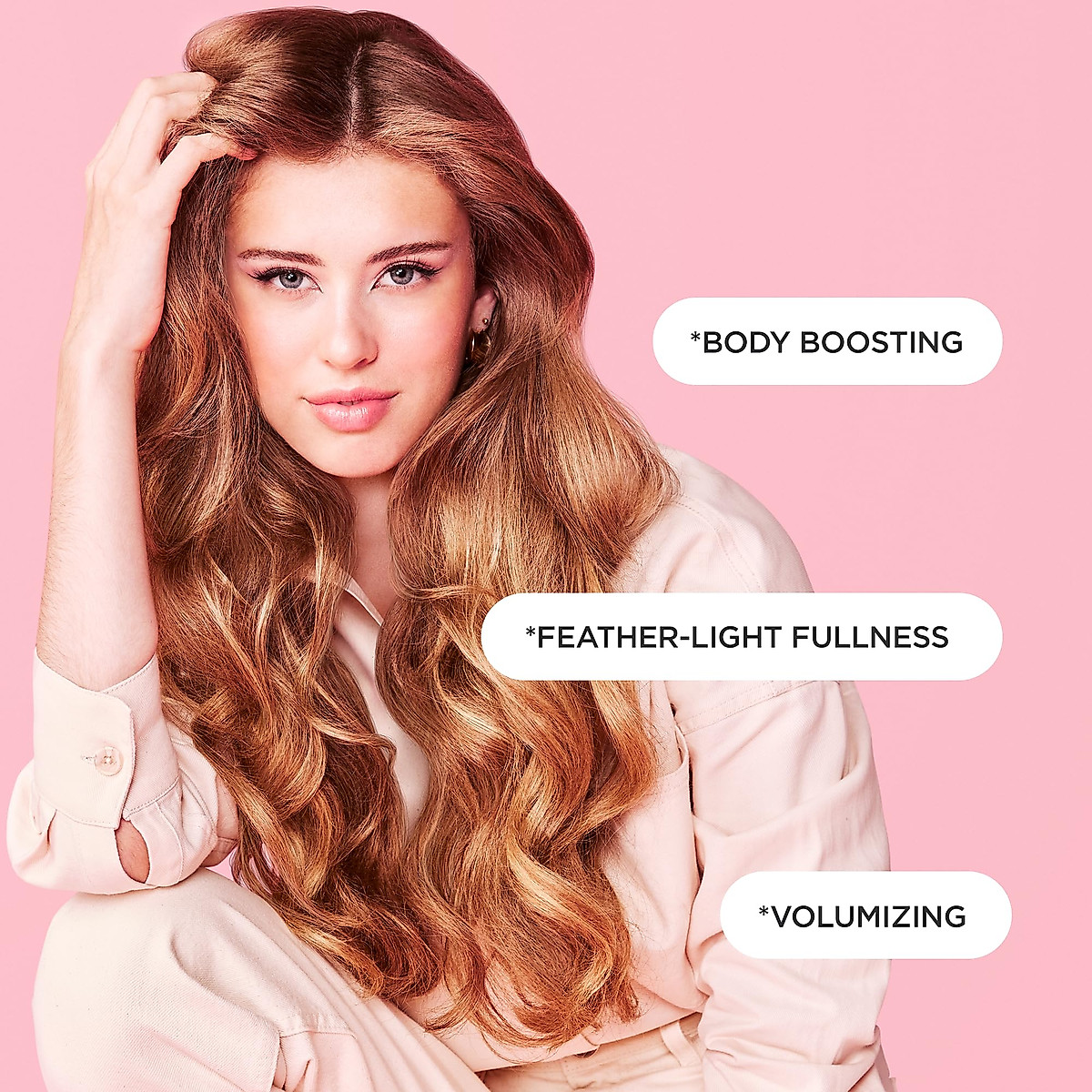 Cake Beauty Volumizing Conditioner, The Big Wig – Body Boosting & Weightless Conditioning – With Sunflower Seed Oil, Rice Protein & Shea Butter – For All Hair Types – 10 Fl Oz / 295 ml