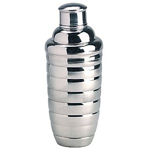 American Metalcraft BHS124 Beehive Cocktail Shakers, Stainless Steel, 24 oz. Capacity