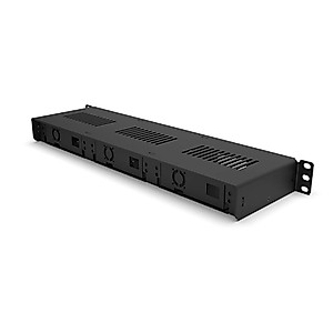1U Rack Mount Pro Enclosed 3X Raspberry Pi Front Removable