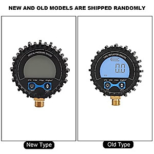 Digital Tire Pressure Gauge, Tire Pressure Gauge 3‑200PSI Range LCD Backlit Accurate Reading Universal Replacement for Car Truck RV