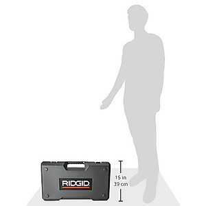 RIDGID 36475 Model 12-R Exposed Ratchet Pipe Threader Set with Carrying Case