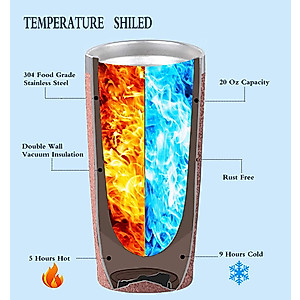 Horse Gifts For Women, Horses Keep Me Stable Travel Tumbler, Funny Birthday Christmas Gifts for Horse Lovers Equestrian Cowgirls Mom Friends Aunt Sister, 20 Oz Insulated Stainless Steel Tumbler