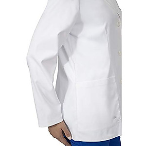 Healing Hands White Lab Coat 5 Pocket 5160 Flo Full Sleeve Women's Consult Lab Coat The White Coat Minimalist Collection White XL