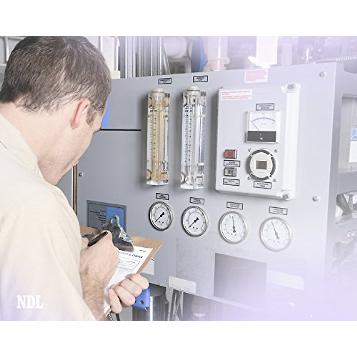 HVAC Service Order Invoice & Repair Detail Form, 3 Part Carbonless (100 Sets) Letter Size Forms