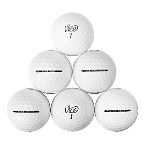 Vice Mix Near Mint Golf Balls 24 Pack, White (24BLBX-Vice Mix-2)