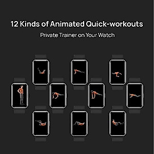 HUAWEI Watch Fit New Smartwatch, 1.64" Vivid AMOLED Display, 97 Workout Modes, 24/7 Heart Rate Monitoring, 10-Day Battery Life, Quick-Workout Demos, All-Day SpO2 Monitoring, Isle Blue