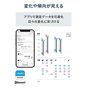 Omron upper arm sphygmomanometer HEM-7600T-BK(Black)