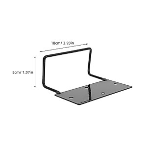 PRETYZOOM 2pcs Mattress Retainer Bar for Adjustable Beds, Keep Mattress from Sliding No Drill Mattress Retainer Bar Metal Bed Gripper for Wooden Bed Frame