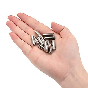 Tool parts 5x18mm Dowel Pins - 20pcs Round Head Flat Chamfered End Dowel Pin