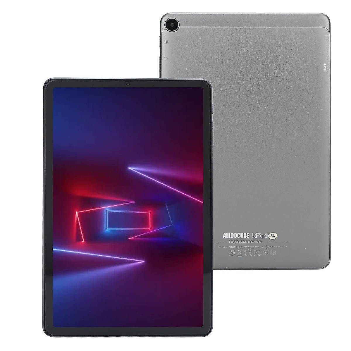 Naroote 10.4 Inch HD Tablet, HD Tablet 4GB RAM Strong Graphics Processing Power for Video Calling for Gaming (US Plug)