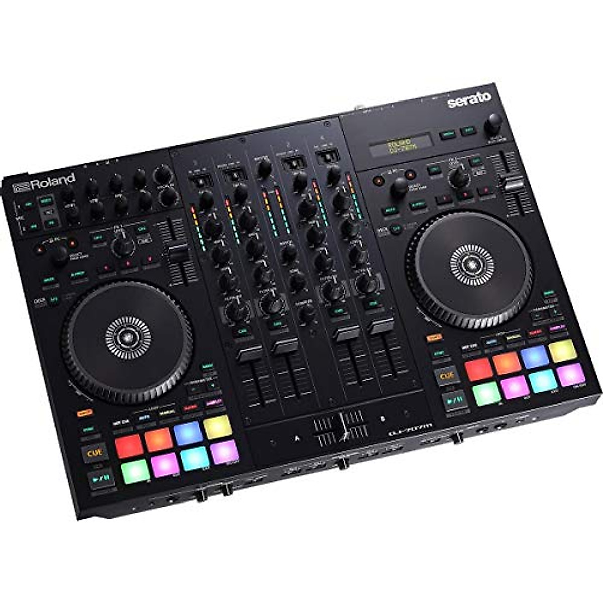 Roland DJ-707M Four-Channel, Four-Deck Serato DJ Controller