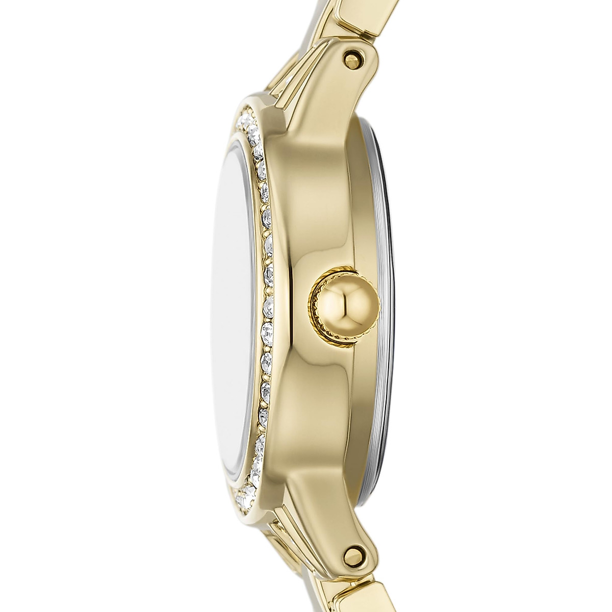 Relic by Fossil Women's Tenley Three-Hand Gold Alloy Metal Bracelet Watch (Model: ZR34506)
