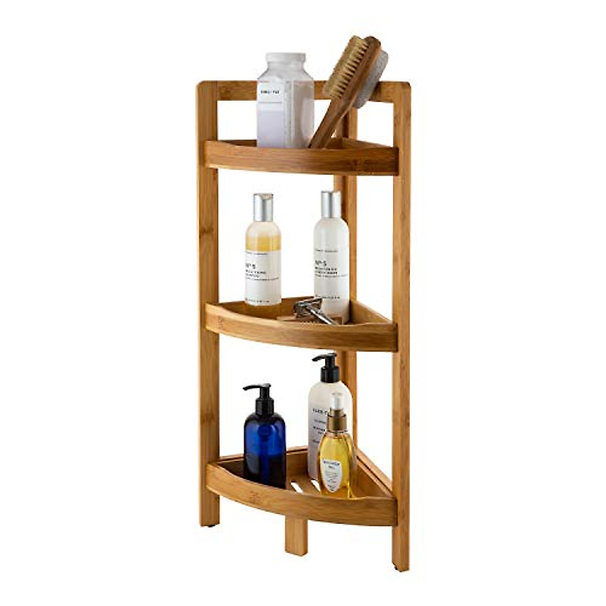3-tier Corner Bathroom Shelf (9.05 X 9.05 X 24.4")