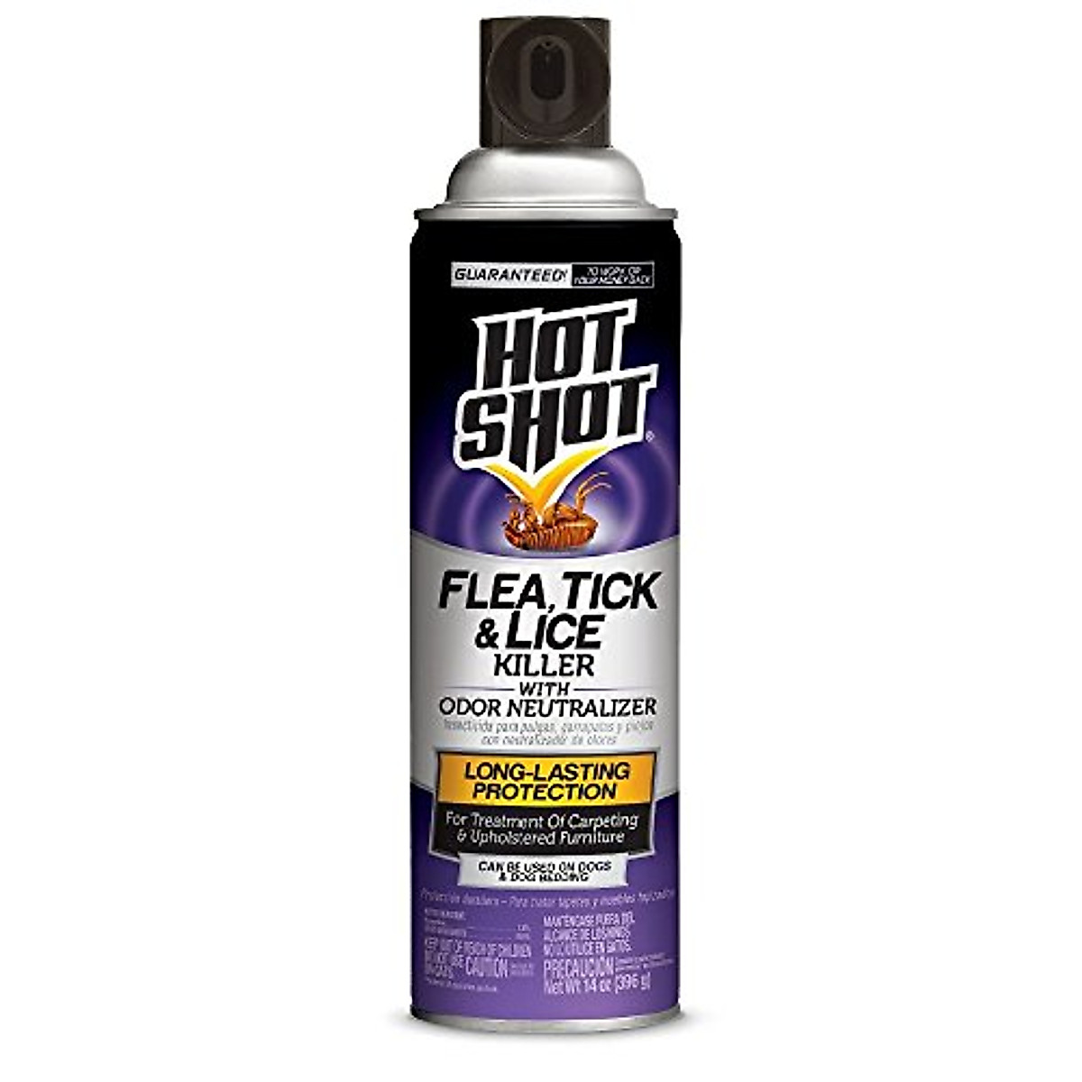 Hot Shot Flea, Tick & Lice Killer with Odor Neutralizer (Aerosol)(Pack of 6)