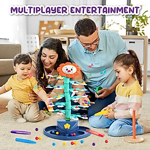 Skirfy Shaking Sunflower Balancing Game Toys for Boys/Girl Educational Learning Toys, STEM Toys for 3+, Interactive Board Game for Children, Toys for Kids Aged 3 4 5 6 7