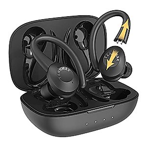 TENNMAK 2 in 1 Sport & Casual True Wireless Earbuds, SMARTPRO Bluetooth Headphones in Ear Wireless TWS Earbuds with Mic Earphones, Gaming & Music Mode /2EQ Sound/Volume Control / IPX5 Waterproof