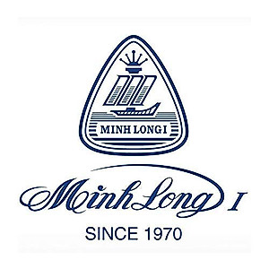 Nethan by MinhLong Premium Porcelain Ceramic Soup Spoon - 5.12 Inches (6 spoons, Plain White)