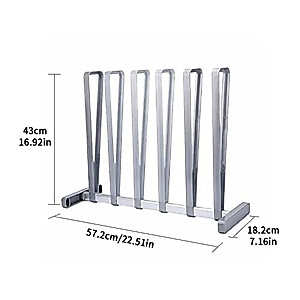 KNFUT Shoe Slots, Boot Storage Rack Household Footwear Organizer Vertical Shoe Stand Tools Multi-Slot Boots Racks Long Shoes Holder