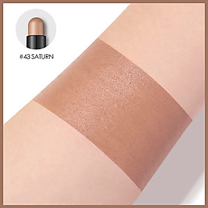 FOCALLURE Shimmer and Matte Cream Eyeshadow Stick,Smooth Brilliant Eye Brightener Pencil for Women,Long Lasting Waterproof Eye Shadow and Liners Makeup,SATURN