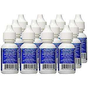 First Aid Only H703 Emergency Eye Wash Solution, 1 Oz. Bottle, 12 Pack