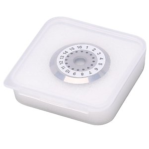 22mm Fiber Cleaver Blade 16 Sides Fiber Optical Cutting Wheel Replacement for SKL‑6C ET‑20S HB‑6C Cutter Fiber Cleaver