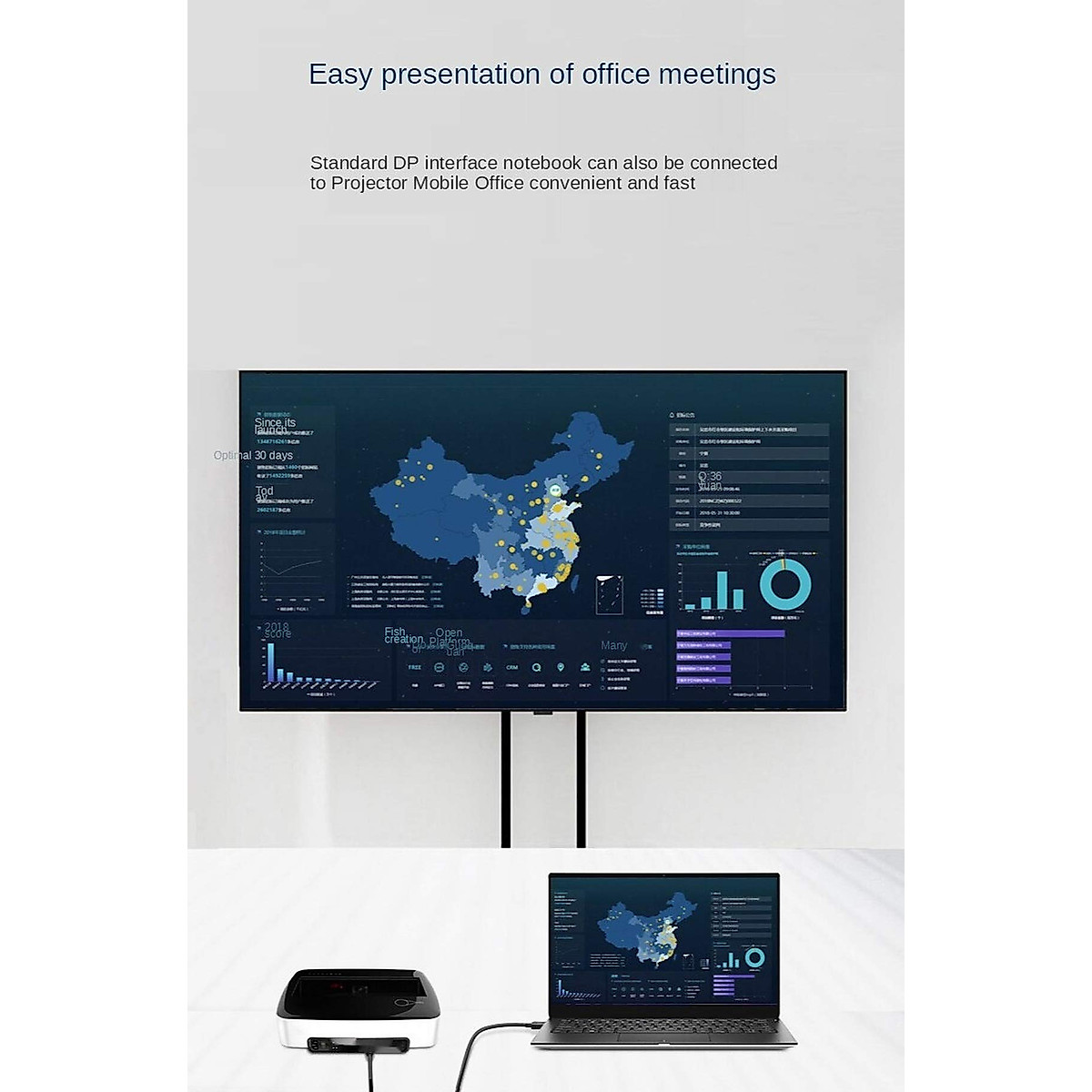 Sheng Jie Dp to Hdmi Adapter Displayport Interface Hd Cable Desktop Computer Host Graphics Card Converter to Monitor Video Cable Adapter Cable 4k60hz Male to Female