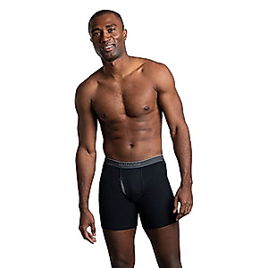 Fruit Of The Loom Mens Coolzone Briefs, Moisture Wicking & Breathable, Assorted Color Multipacks Boxer, 7 Pack - Black, Large US