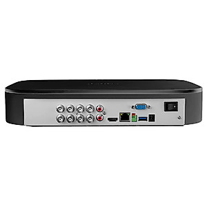 Lorex Fusion 4K Security Camera System with 2TB DVR – 8 Channel Analog Home Security System with 8 Metal Active Deterrence Cameras – Motion Detection, Warning Alarm, Color Night Vision, Weatherproof