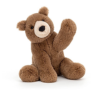 Jellycat Woody Bear Stuffed Animal, Small 8 inches | Teddy Bear Plush Toy | Classic Children's Gift