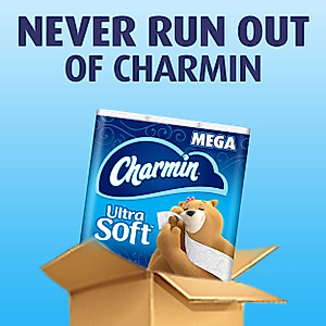 Charmin Ultra Soft Bathroom Tissue, 4 Count (Pack of 1), White 4 per Pack