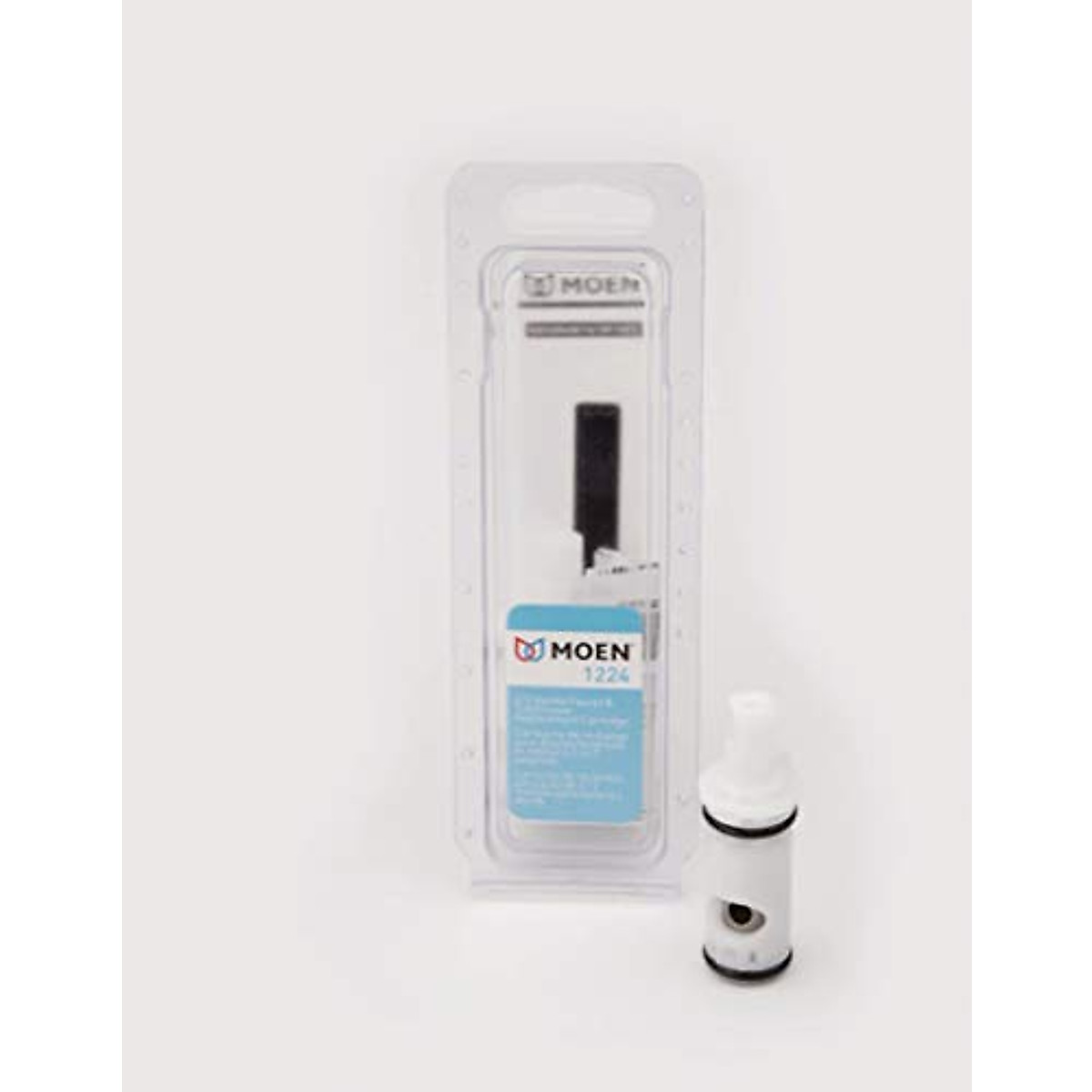 MOEN 1224 Replacement Faucet Cartridge Kit Fits Most Double Handle Moen Faucets and Tub/Showers