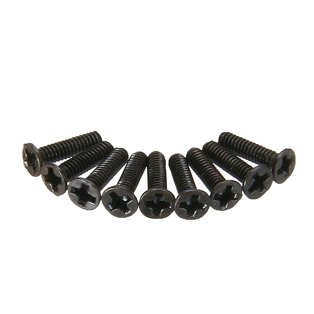 Ochoos 500pcs/box Black Laptop Computer Screws Alloy Steel Screw with Screwdriver Hand Tool DIY Assemble Set for Universal Computer