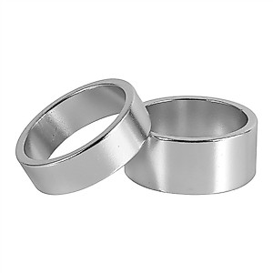 DEWIN 4 PCS Bicycle Headset Spacer Bike Handlebar Stem Spacers Aluminum Alloy Headset Stem Spacer Set Fit 28.6mm Bicycle Front Stem 5MM 10MM 15MM 20MM