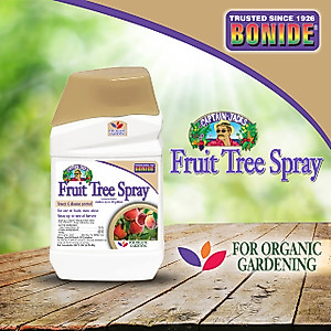 Bonide Captain Jack's Fruit Tree Spray, 16 oz Concentrate, Insect & Disease Control Spray for Organic Gardening