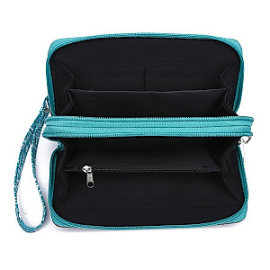 Cowgirl Trendy Camouflage Western Style Tote Studded Handbag Concealed Carry Purse Country Women Shoulder Bag Wallet Set (#2 Turquoise Set)