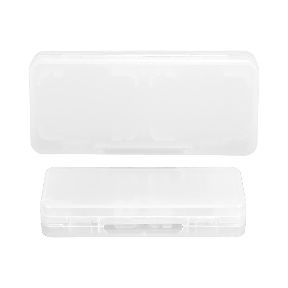 4-In-1 Game Cards Case, PP Material Game Cards Storage, Light In Weight Scratch-Resistant Game Cartridge Holder, for Switch(Four card boxes through white)