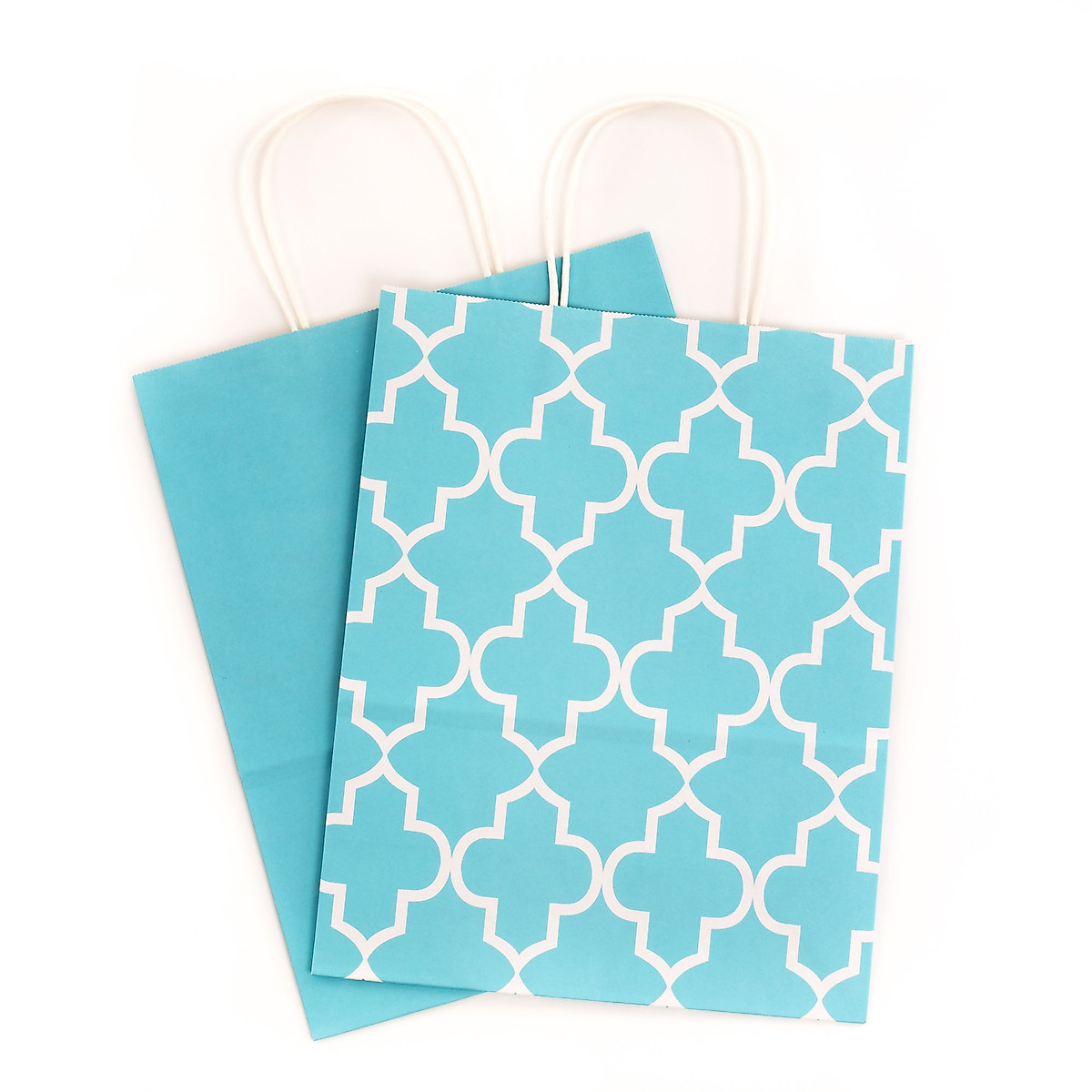 Hallmark 12" Large Paper Gift Bag Assortment, Pack of 12 in Pastel Pink, Lavender, Blue, Grey, Kraft - Solids and Patterns for Birthdays, Easter, Mother's Day and More