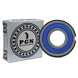 (4 Qty) PGN - 99502HNR Snap Ring & Sealed Ball Bearing - 5/8"x1-3/8"x7/16" - Replacement for Go Kart - Wheel Hub - Mini Bikes and Lawn Mowers