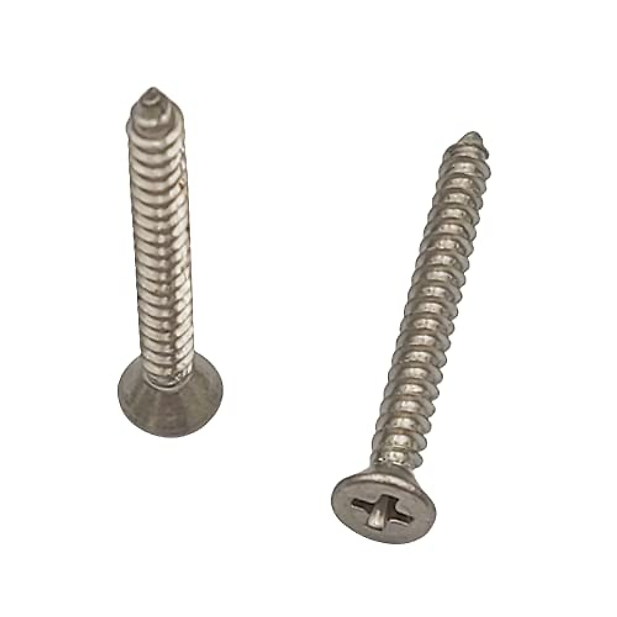 Wood Screw 18-8 (304) Stainless 100pk (#4 x 1 Wood Screw 18-8 (304) Stainless 100pk)