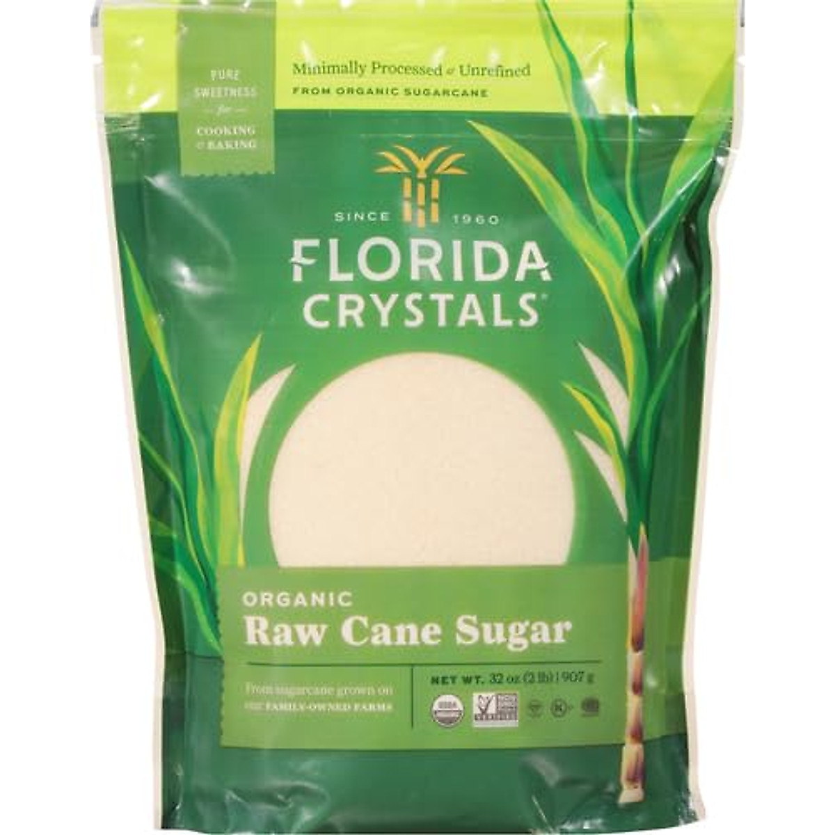 Florida Crystals Florida Crystals Sugar Cane Organic, 2 lb