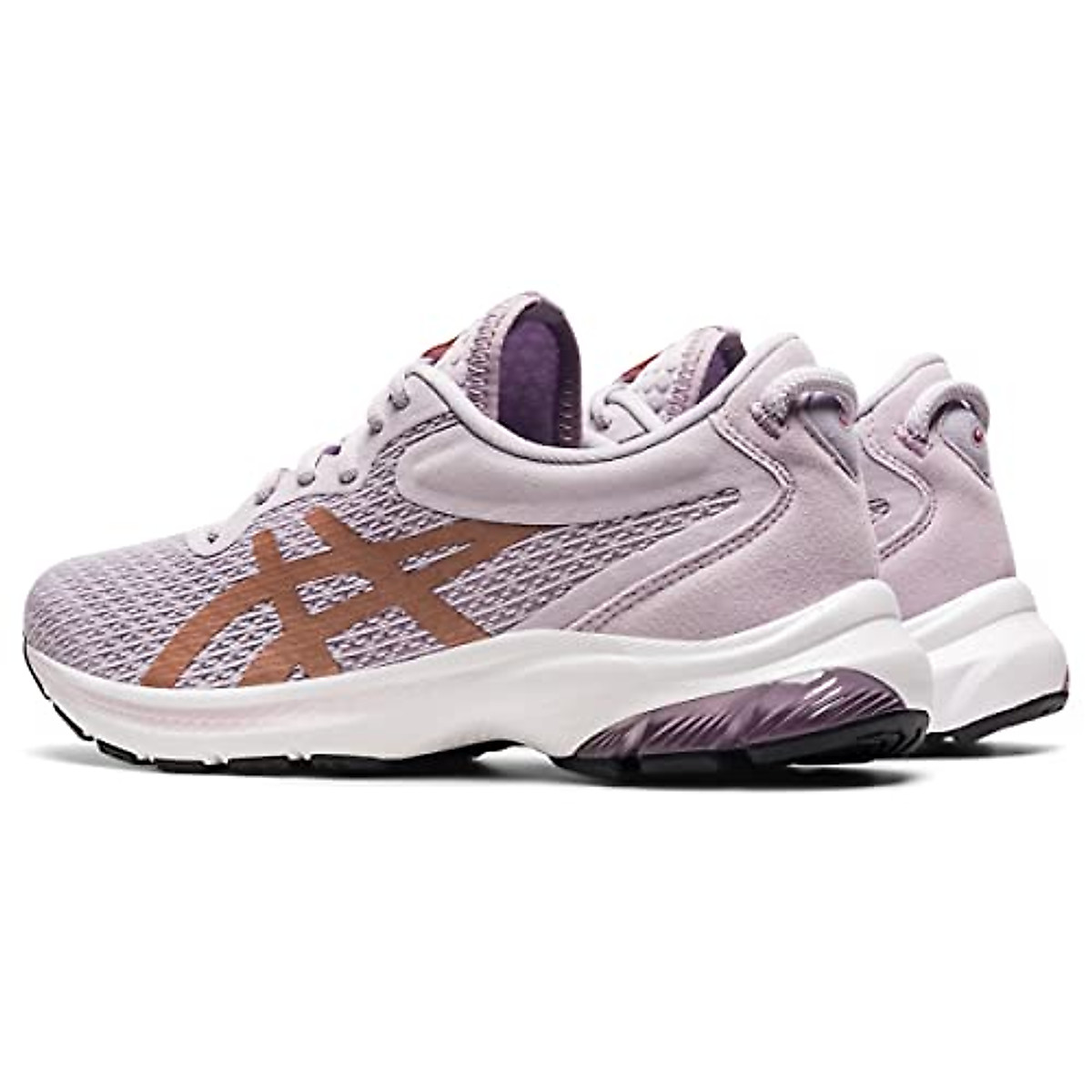 ASICS Women's Gel-Kumo Lyte 2 Running Shoes, 8, Dusk Violet/Rose Gold