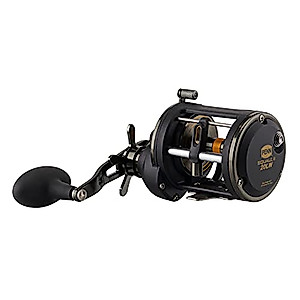 PENN Squall II Level Wind Conventional Fishing Reel, Black Gold, 50LW, Squall Ii Level Wind